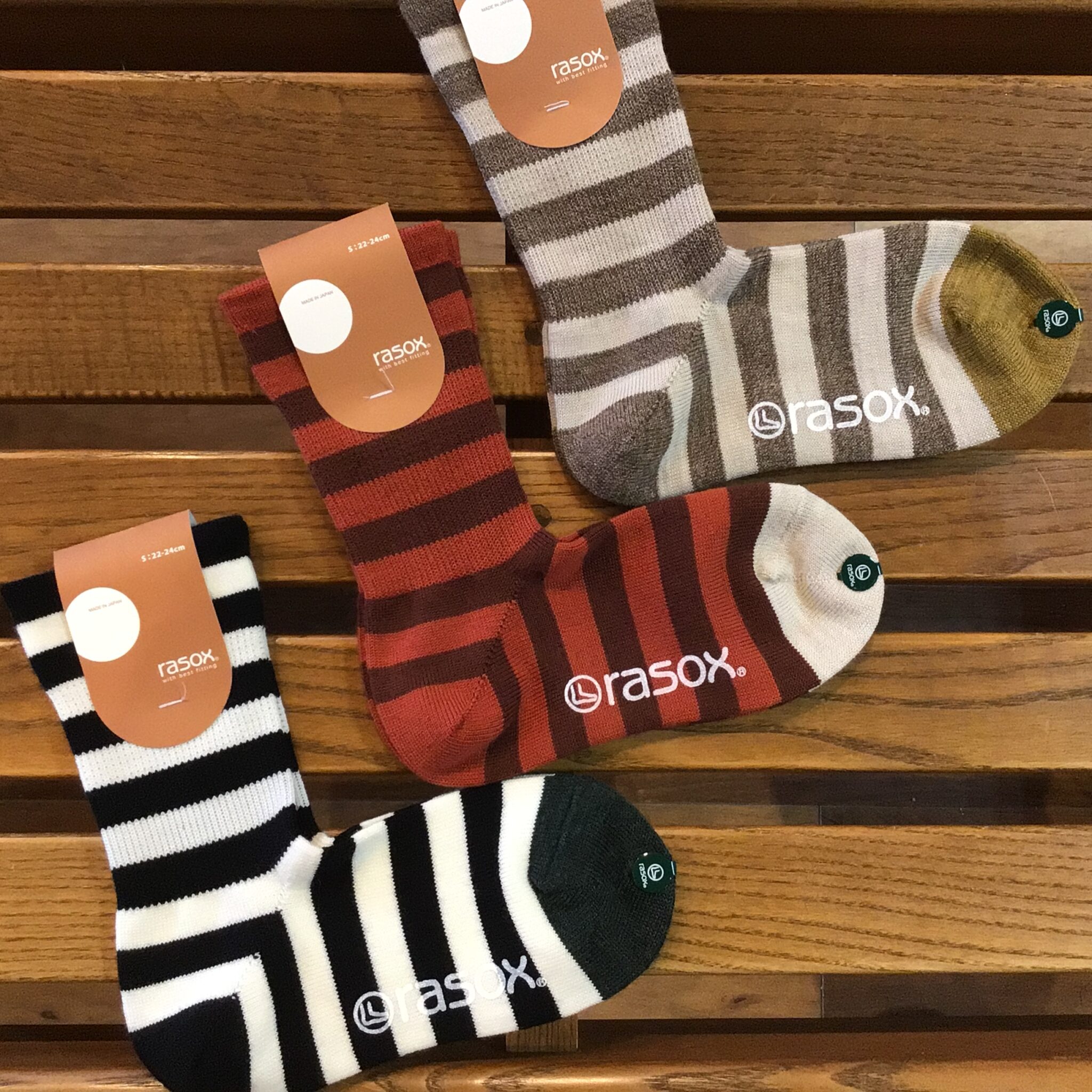 メリノウール×ボーダー柄！あったかオシャレなrasox。 - Kadotation!?